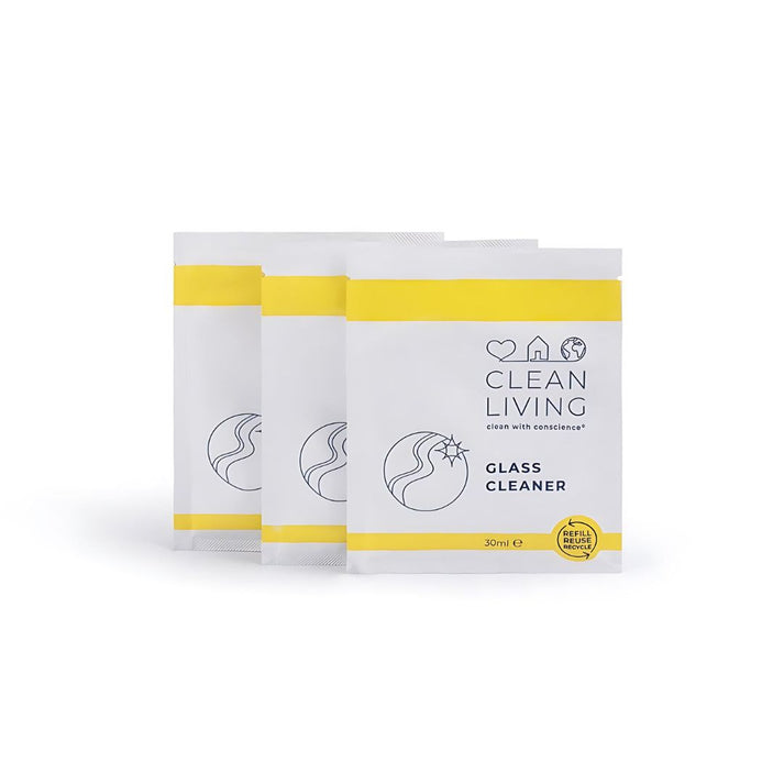 Eco Friendly Glass Cleaner Refill Sachet Probiotic, Natural, Non-Toxic ...
