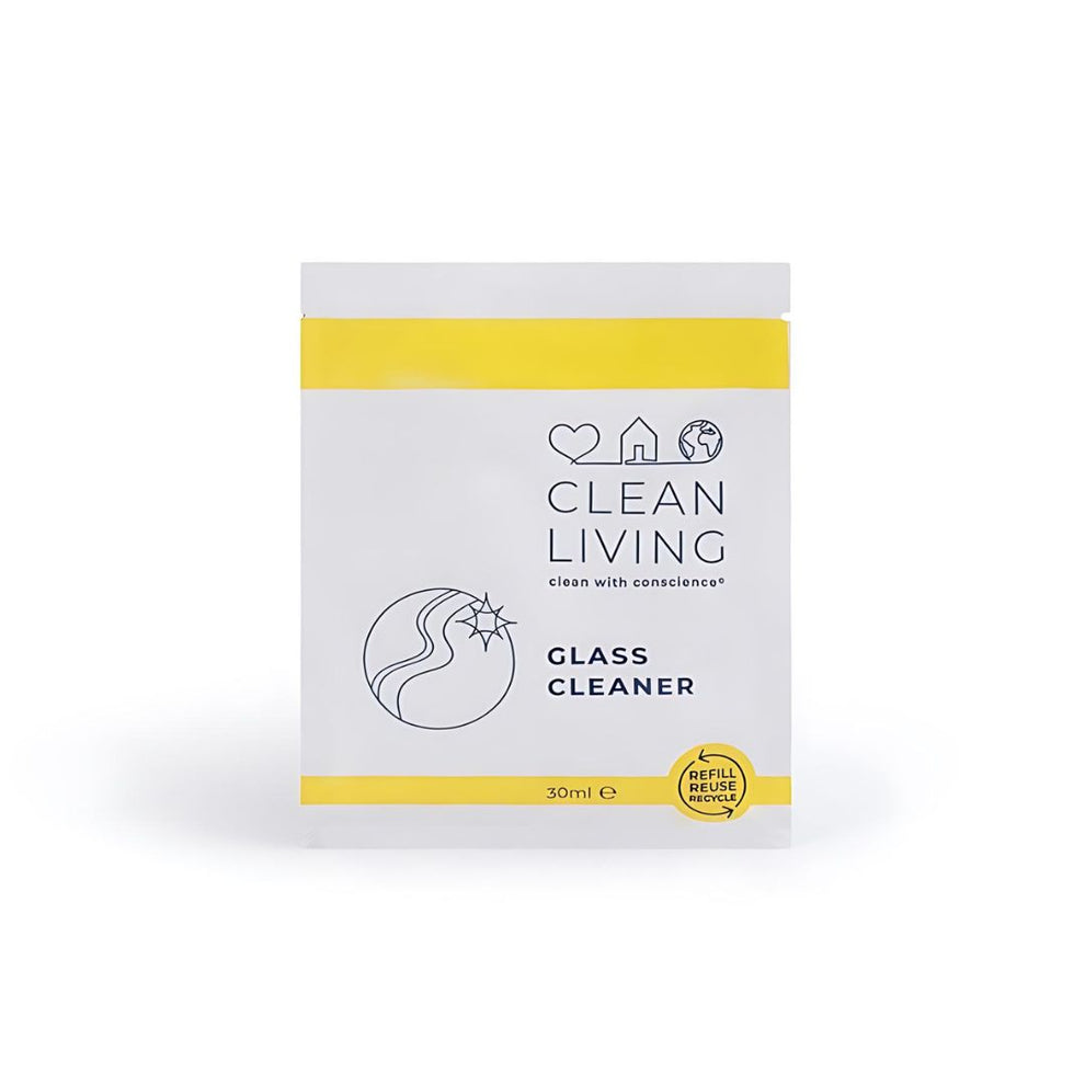 Eco Friendly Glass Cleaner Refill Sachet Probiotic, Natural, Non-Toxic ...